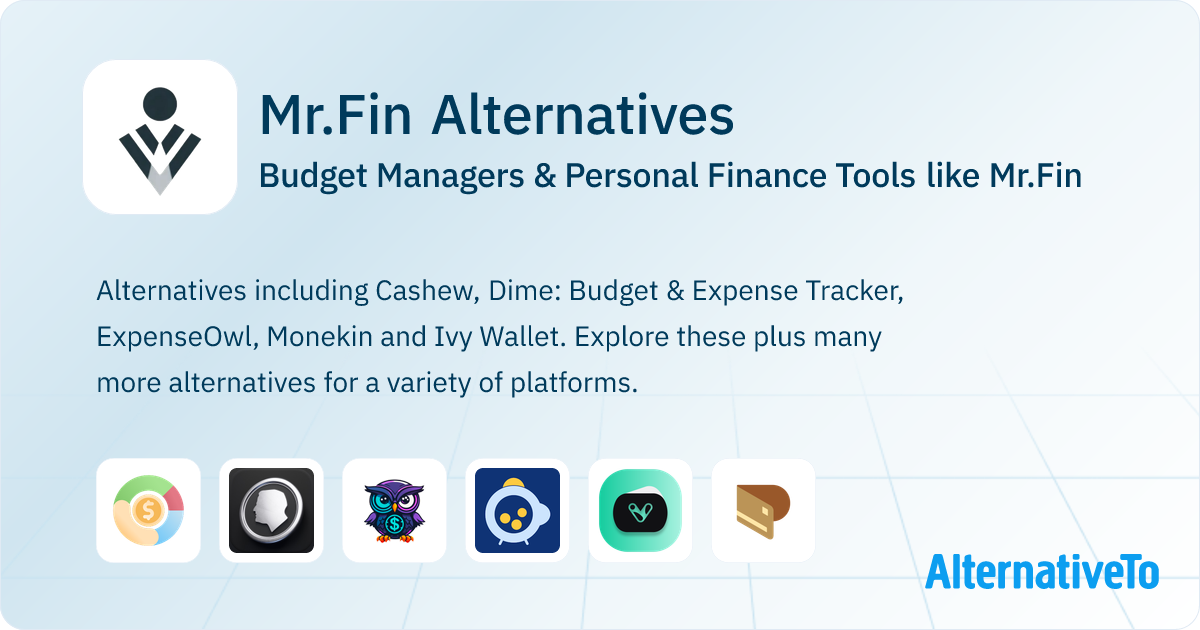 Mr.Fin Alternatives: Top 12 Budget Managers | AlternativeTo
