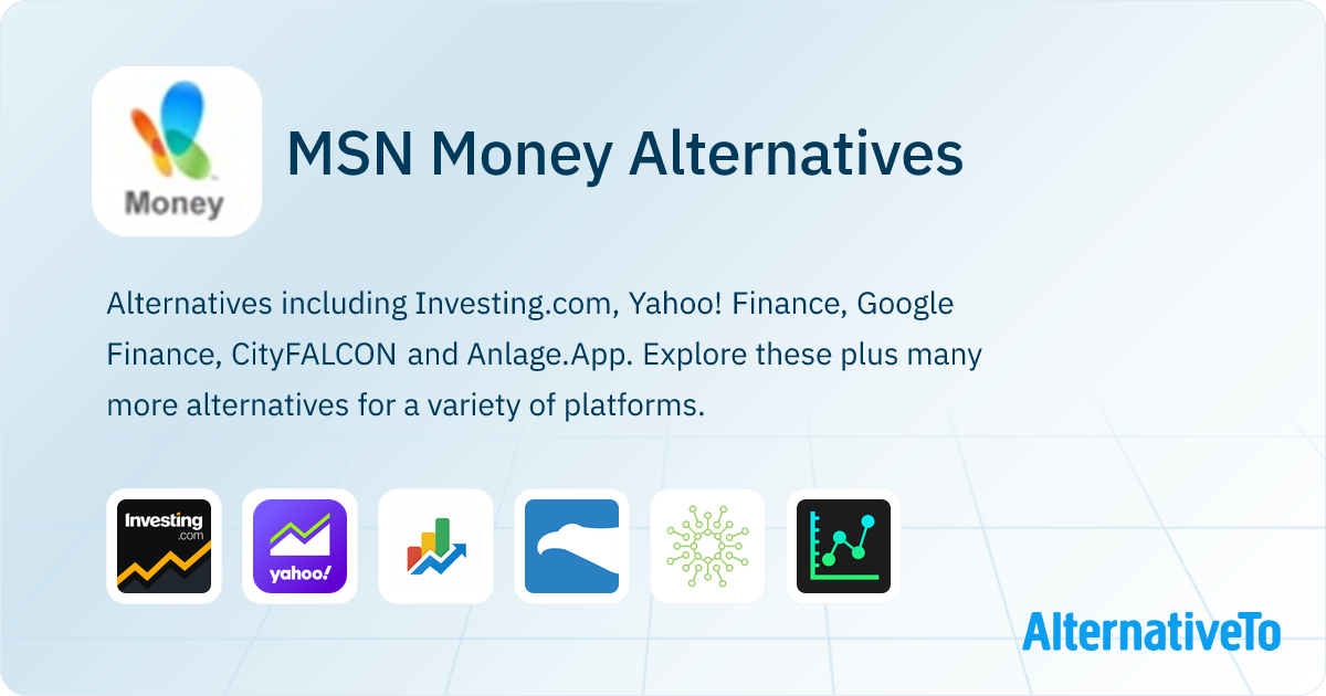MSN Money Alternatives - Explore Similar Sites & Apps | AlternativeTo