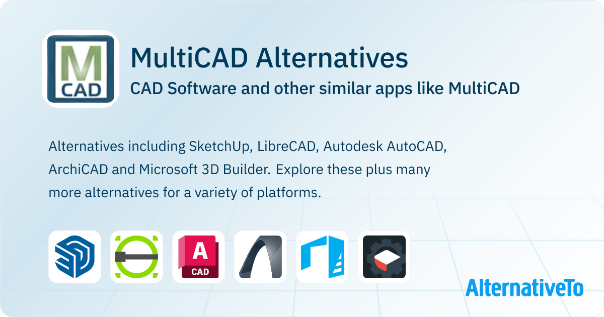 MultiCAD Alternatives: Top 12 CAD Software & Similar Apps | AlternativeTo