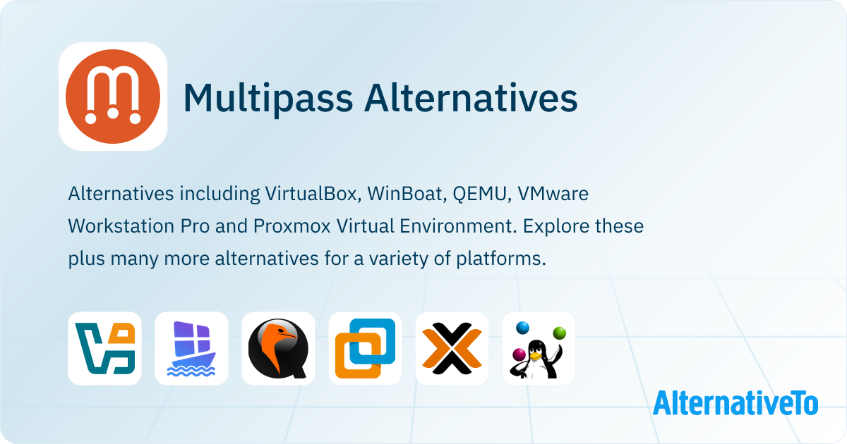 Multipass Alternatives - Explore Similar Software | AlternativeTo