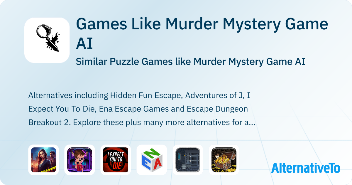 Games Like Murder Mystery Game AI: Similar Puzzle Games 2026 ...