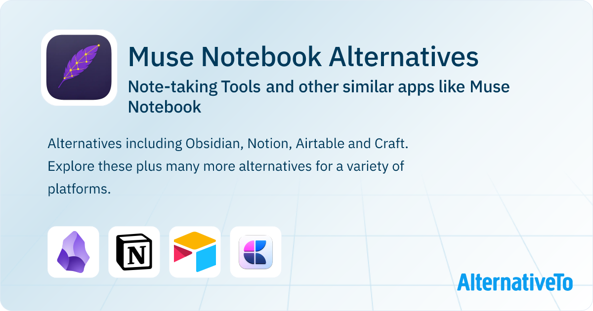 Muse Notebook Alternatives: Top 4 Note-taking Tools & Similar Apps ...