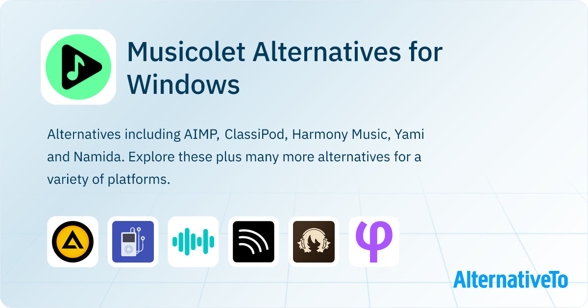 Musicolet Alternatives for Windows: Top 10 Audio Players & Similar Apps ...