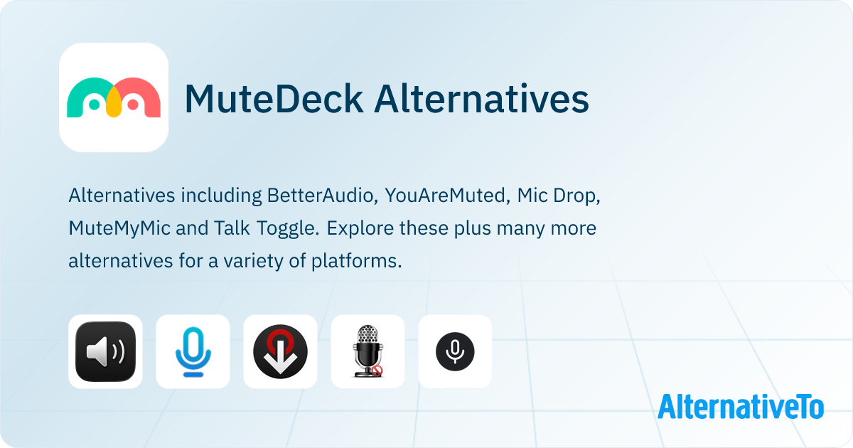 MuteDeck Alternatives - Explore Similar Software | AlternativeTo