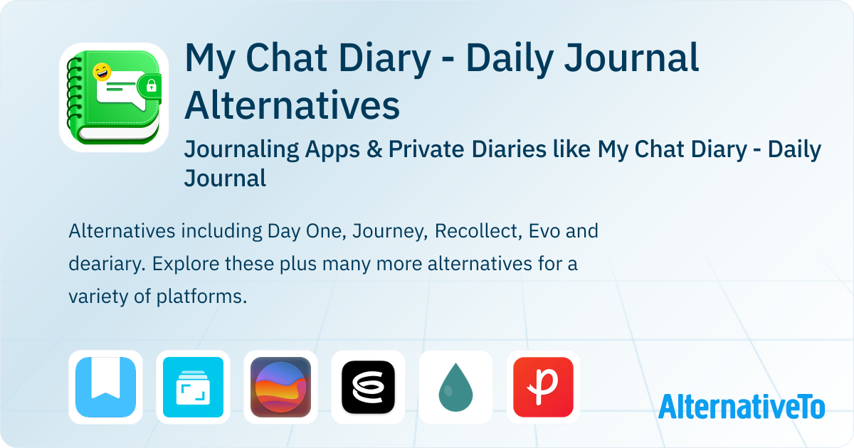 My Chat Diary - Daily Journal Alternatives: Top 12 Journaling Apps ...