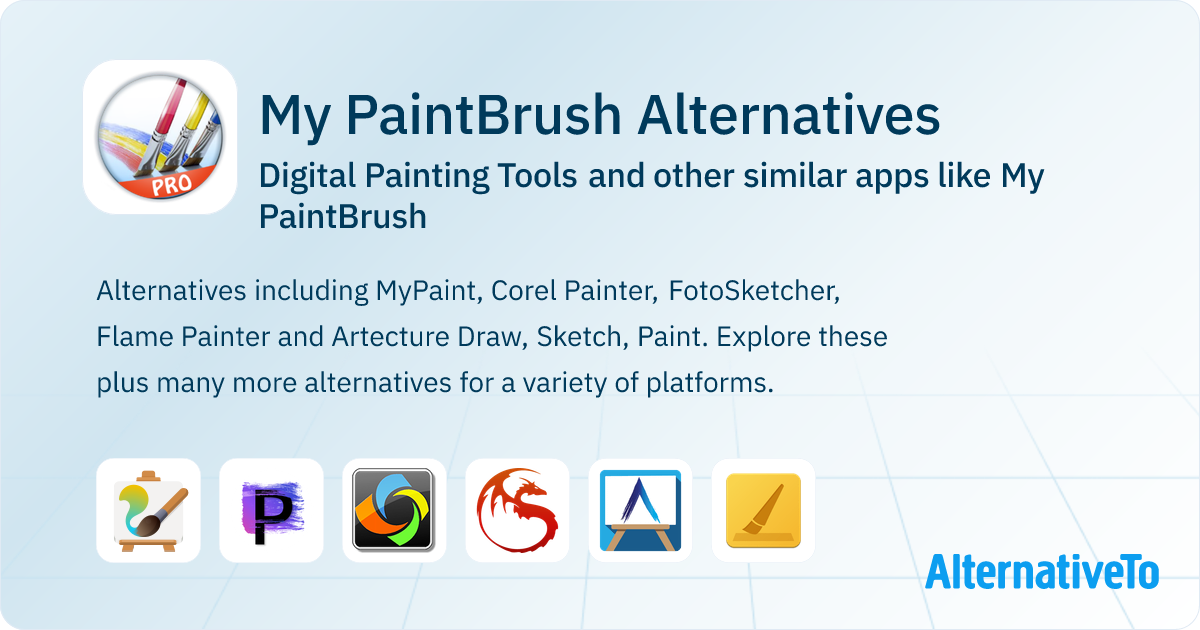 My PaintBrush Alternatives: Top 17 Digital Painting Tools & Similar ...