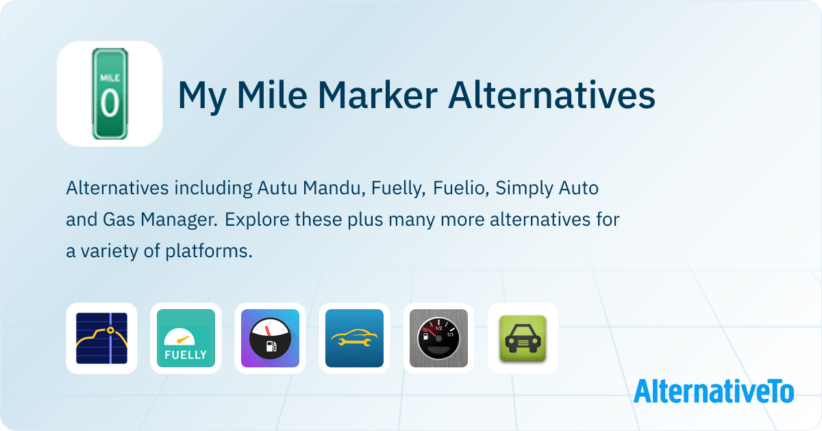 My Mile Marker Alternatives - Explore Similar Sites & Apps | AlternativeTo