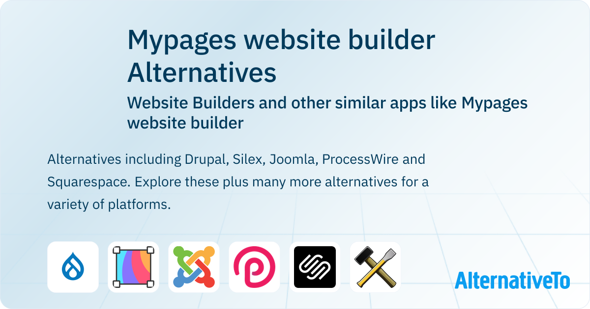 Mypages website builder Alternatives: Top 12 Website Builders & Similar ...