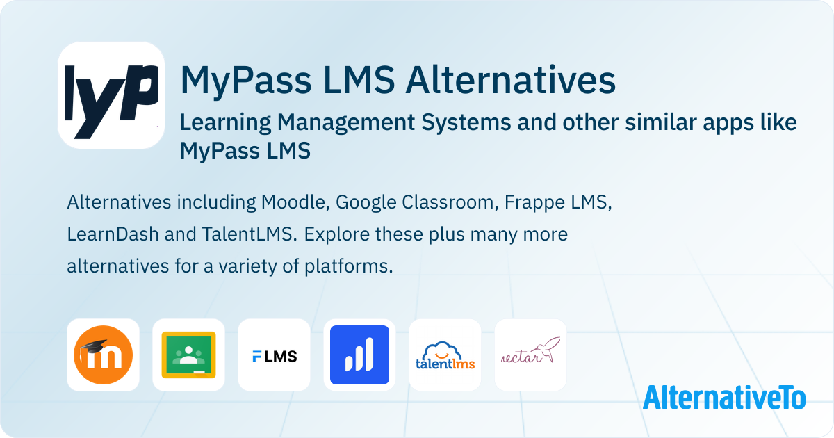 MyPass LMS Alternatives: Top 10 Learning Management Systems & Similar ...