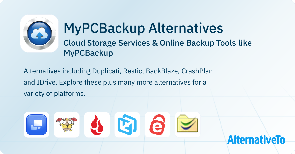 MyPCBackup Alternatives: Top 12 Cloud Storage Services | AlternativeTo