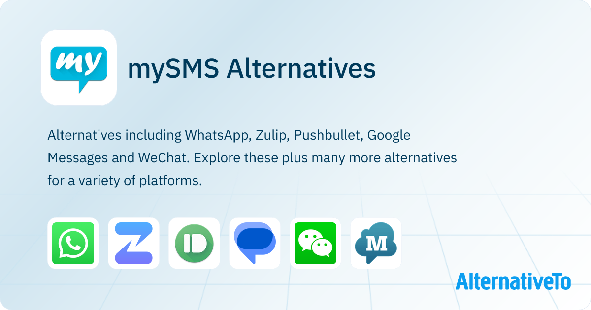 mySMS Alternatives - Explore Similar Apps & Services | AlternativeTo