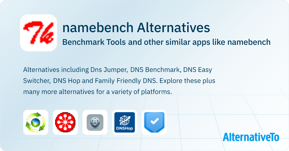 namebench Alternatives: Top 5 Benchmark Tools & Similar Apps ...