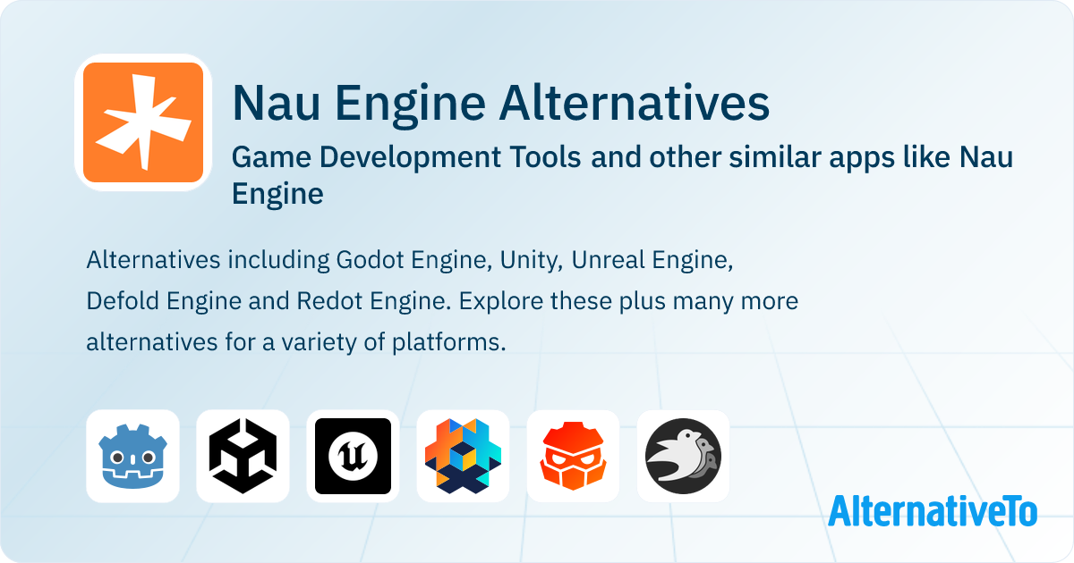 Nau Engine Alternatives: Top 8 Game Development Tools & Similar Apps ...