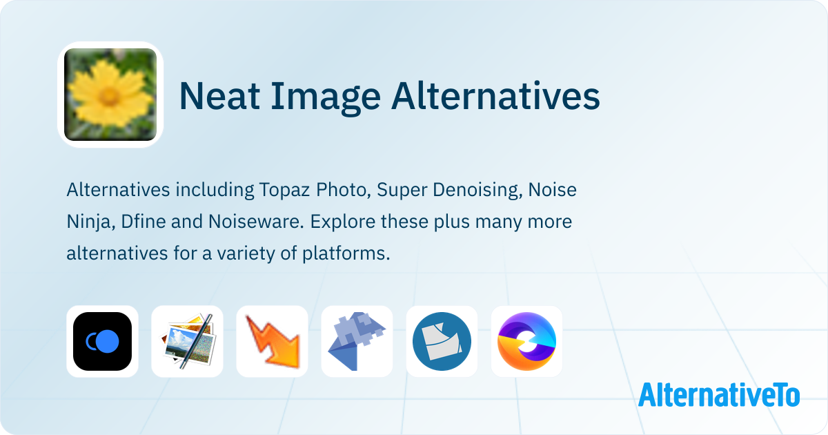 Neat Image Alternatives - Explore Similar Software | AlternativeTo