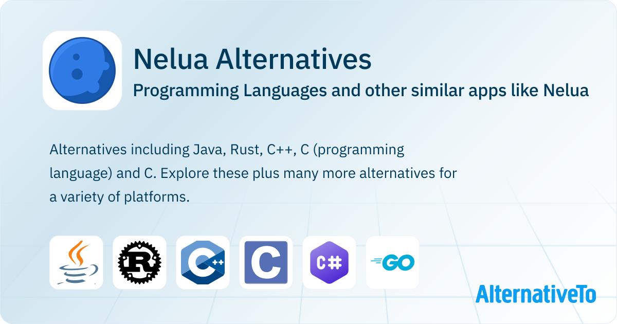 Nelua Alternatives: Programming Languages & Similar Apps - Page 3 ...