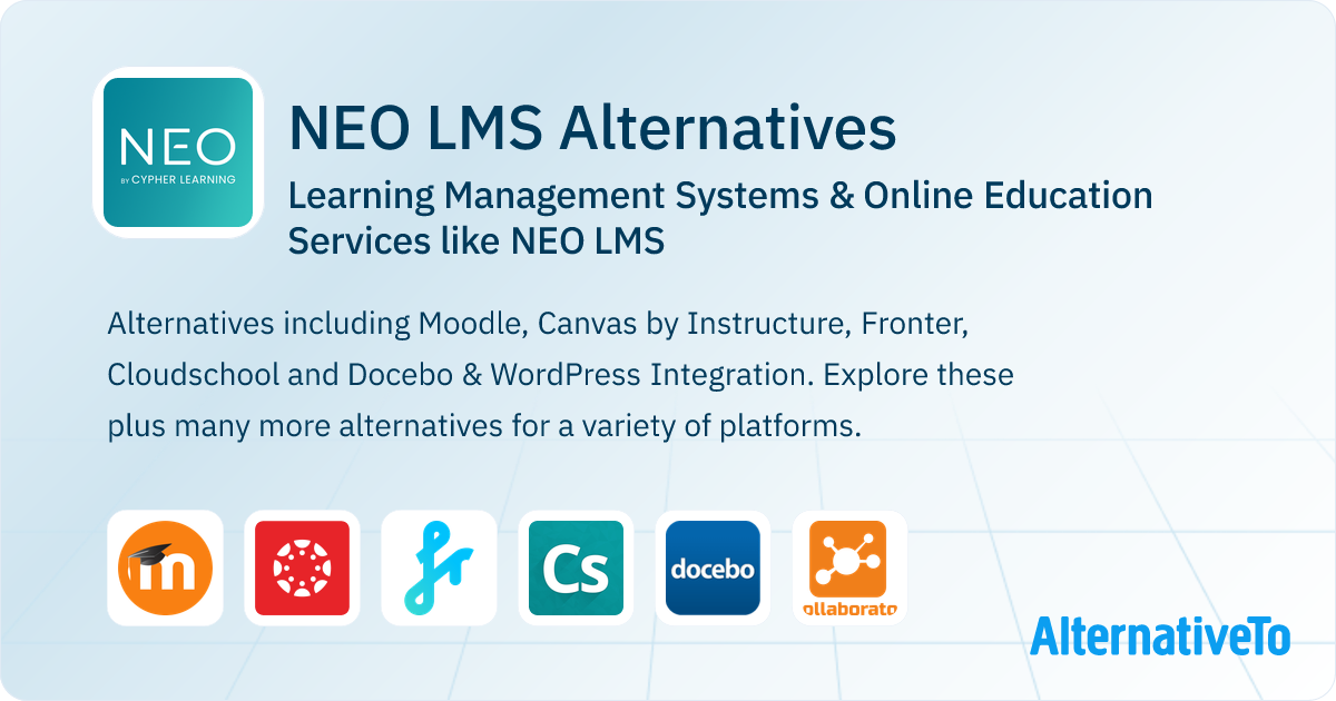 NEO LMS Alternatives: Top 12 Learning Management Systems | AlternativeTo