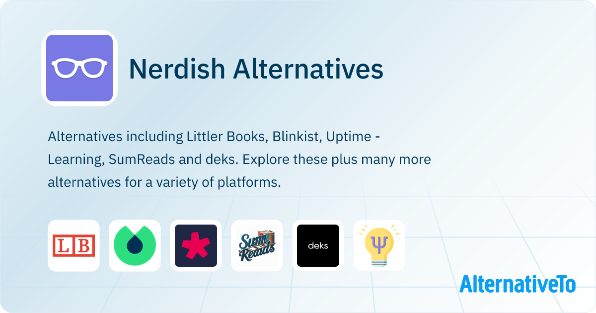 Nerdish Alternatives and Similar Apps | AlternativeTo