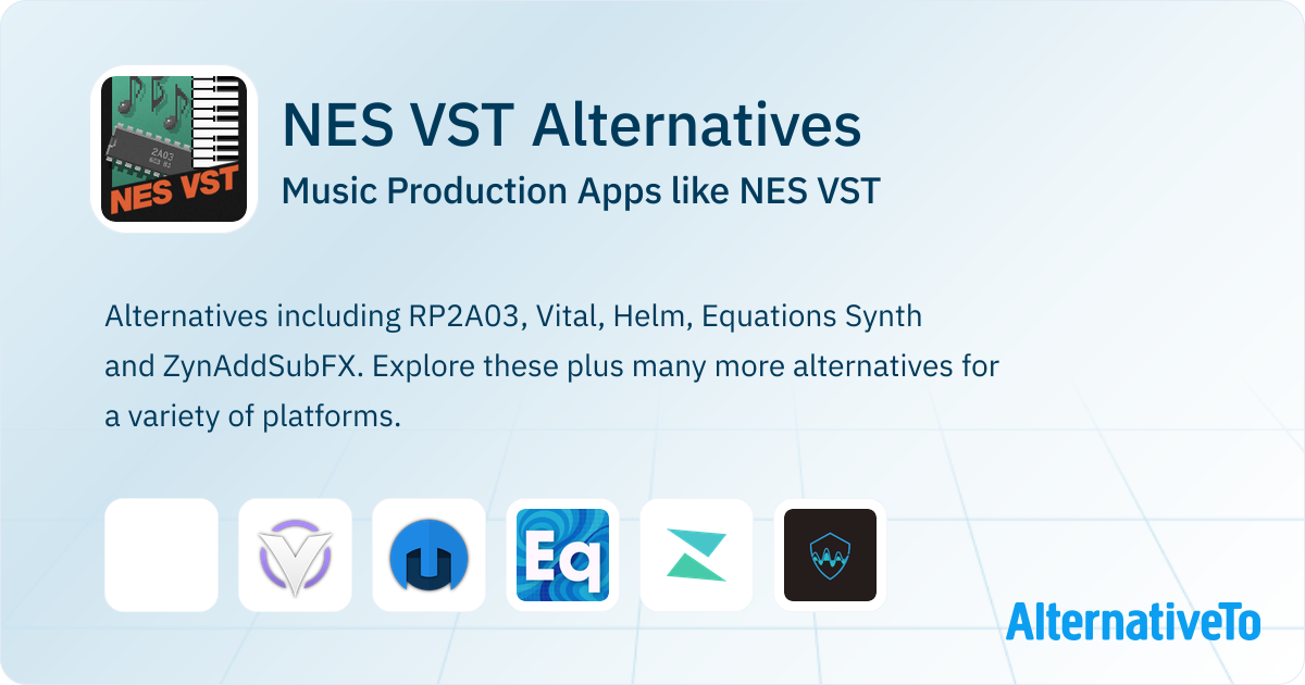 NES VST Alternatives: Top 10 Music Production & Similar Apps ...