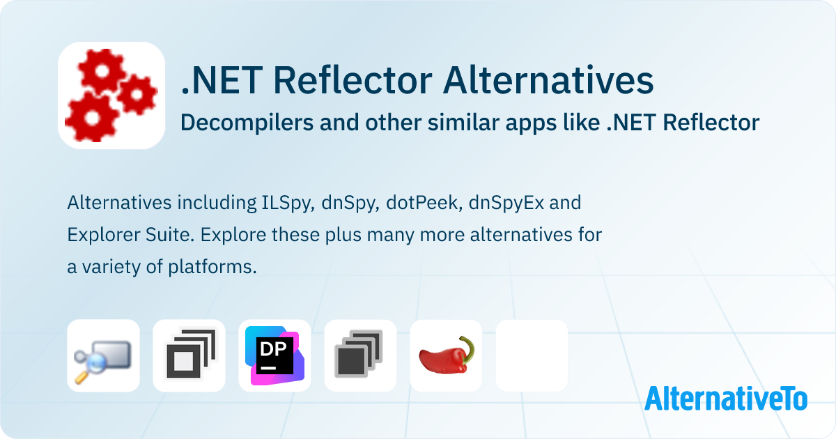 .NET Reflector Alternatives: Top 9 Decompilers & Similar Apps ...