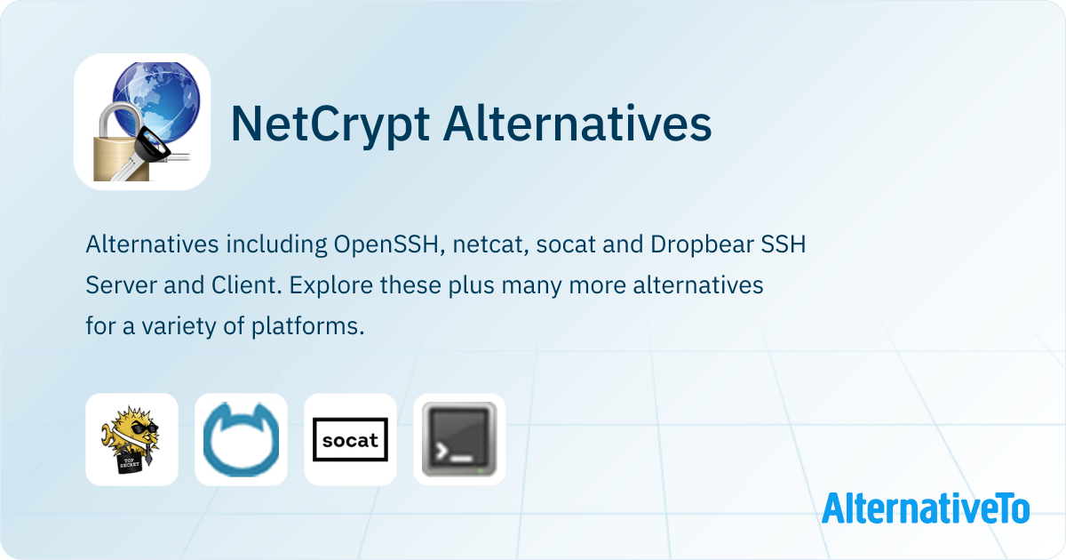 NetCrypt Alternatives - Explore Similar Software | AlternativeTo
