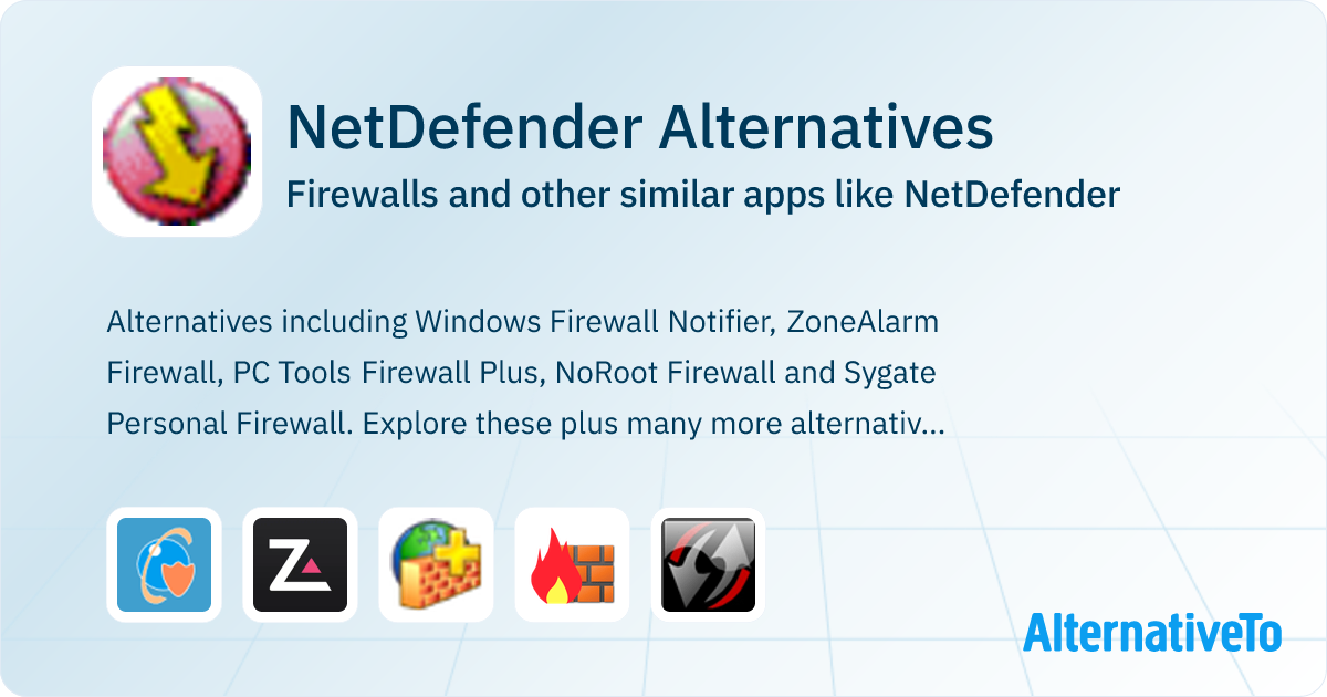 NetDefender Alternatives: Top 5 Firewalls & Similar Apps | AlternativeTo