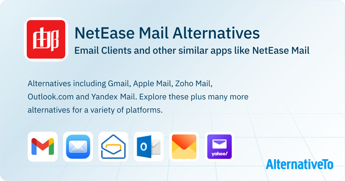 NetEase Mail Alternatives: Top 15 Email Clients & Similar Apps ...