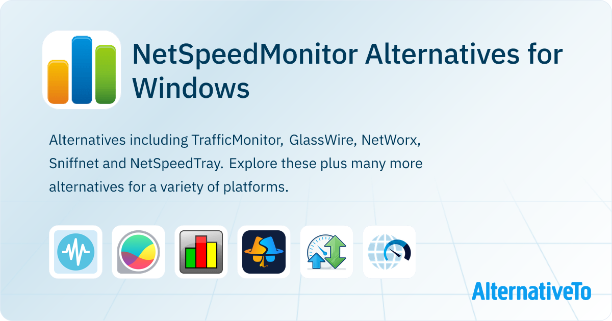 NetSpeedMonitor Alternatives for Windows: Top 12 Network Monitors ...