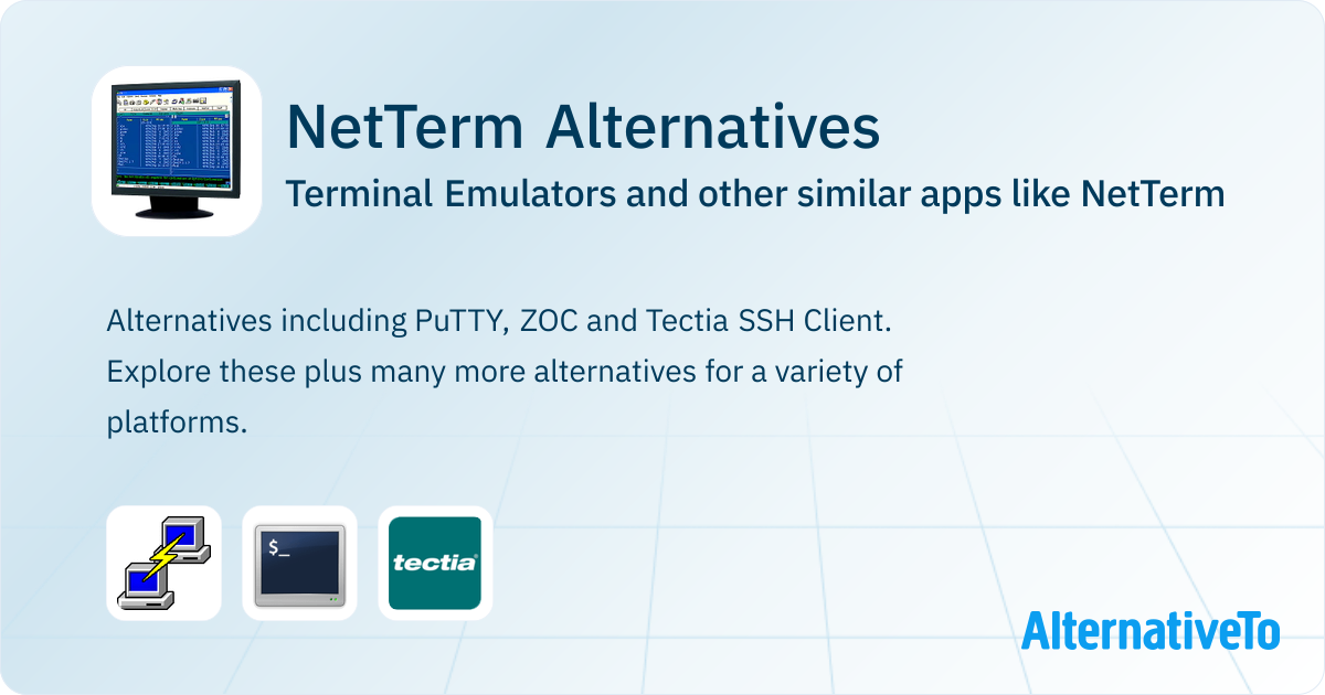 NetTerm Alternatives: Top 3 Terminal Emulators & Similar Apps ...