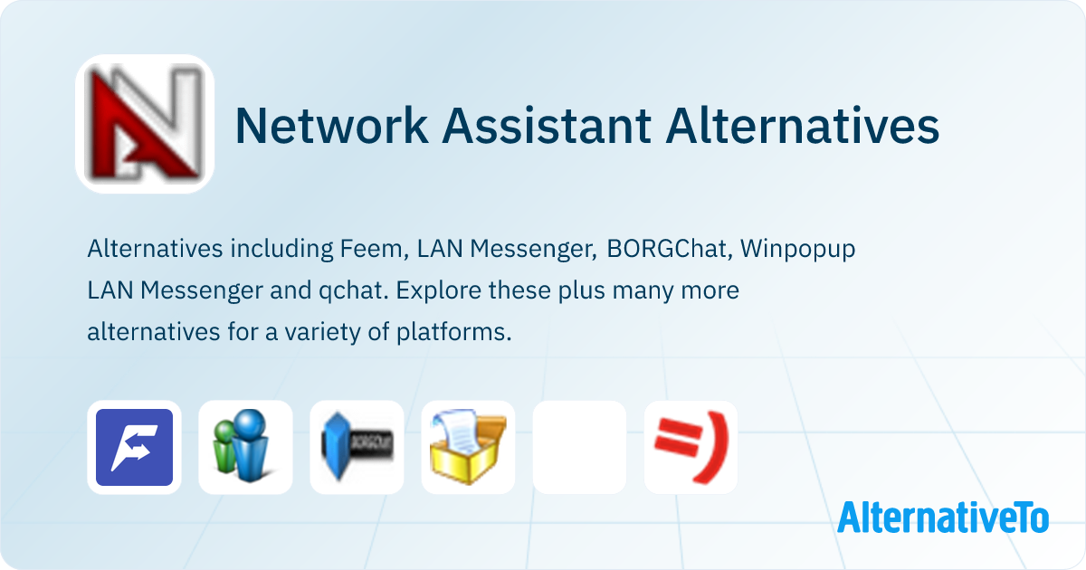Network Assistant Alternatives - Explore Similar Software | AlternativeTo