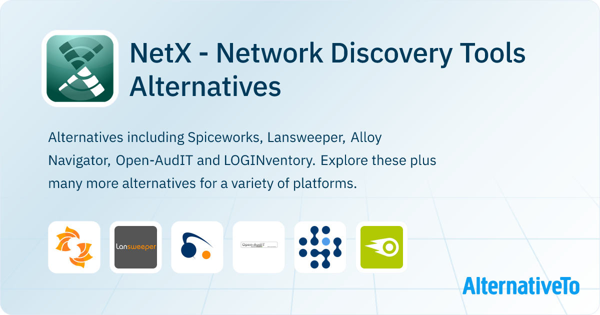 NetX - Network Discovery Tools Alternatives and Similar Apps ...
