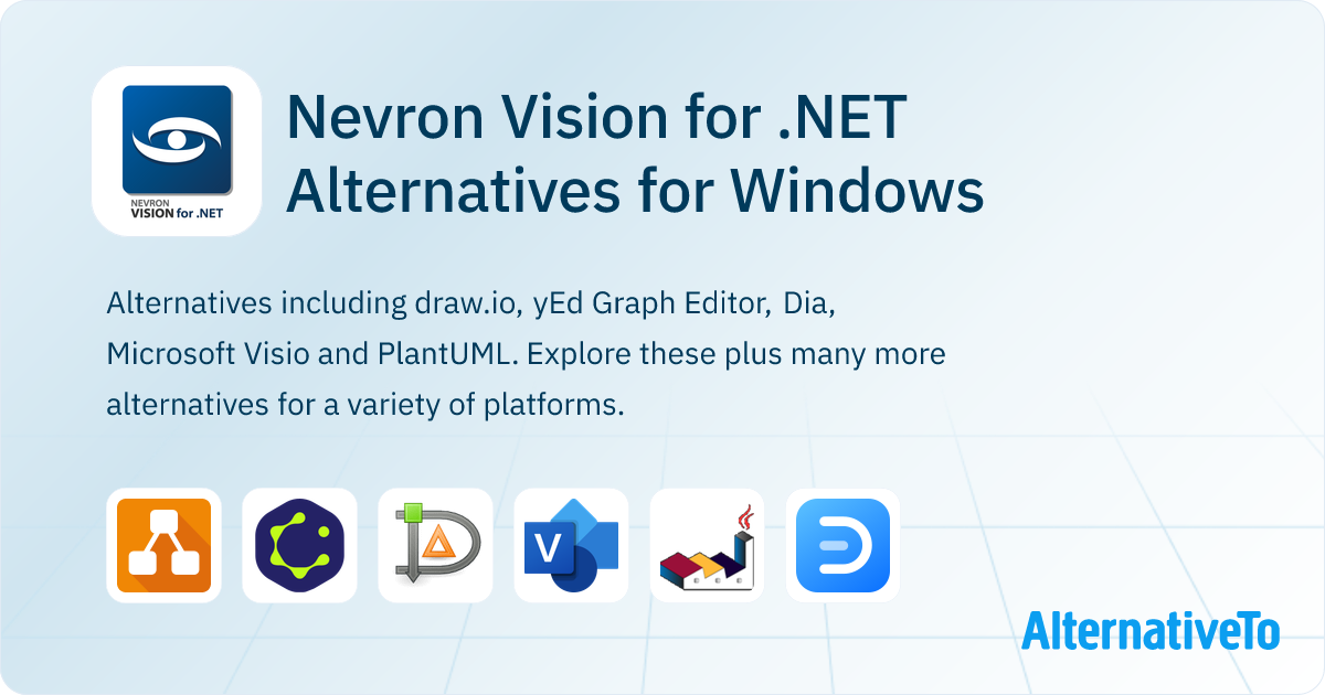 Nevron Vision for .NET Alternatives for Windows: Top 14 Diagram Editors ...