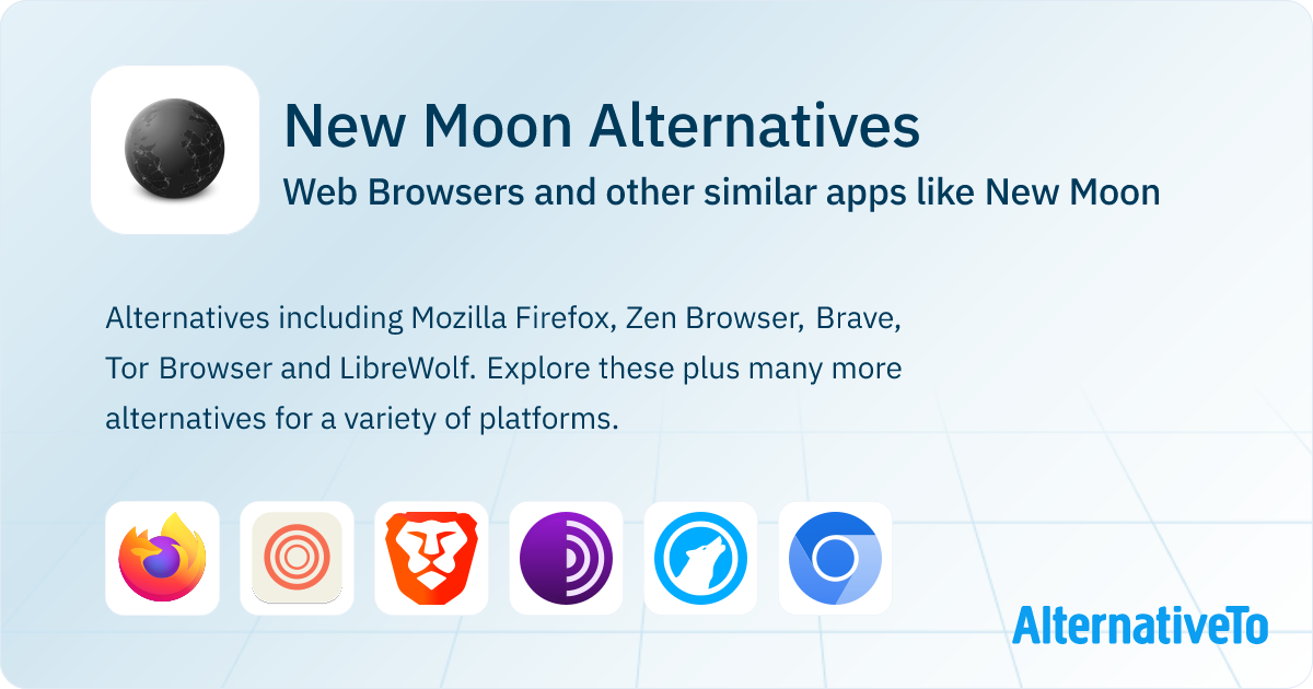 New Moon Alternatives: Top 20 Web Browsers & Similar Apps | AlternativeTo