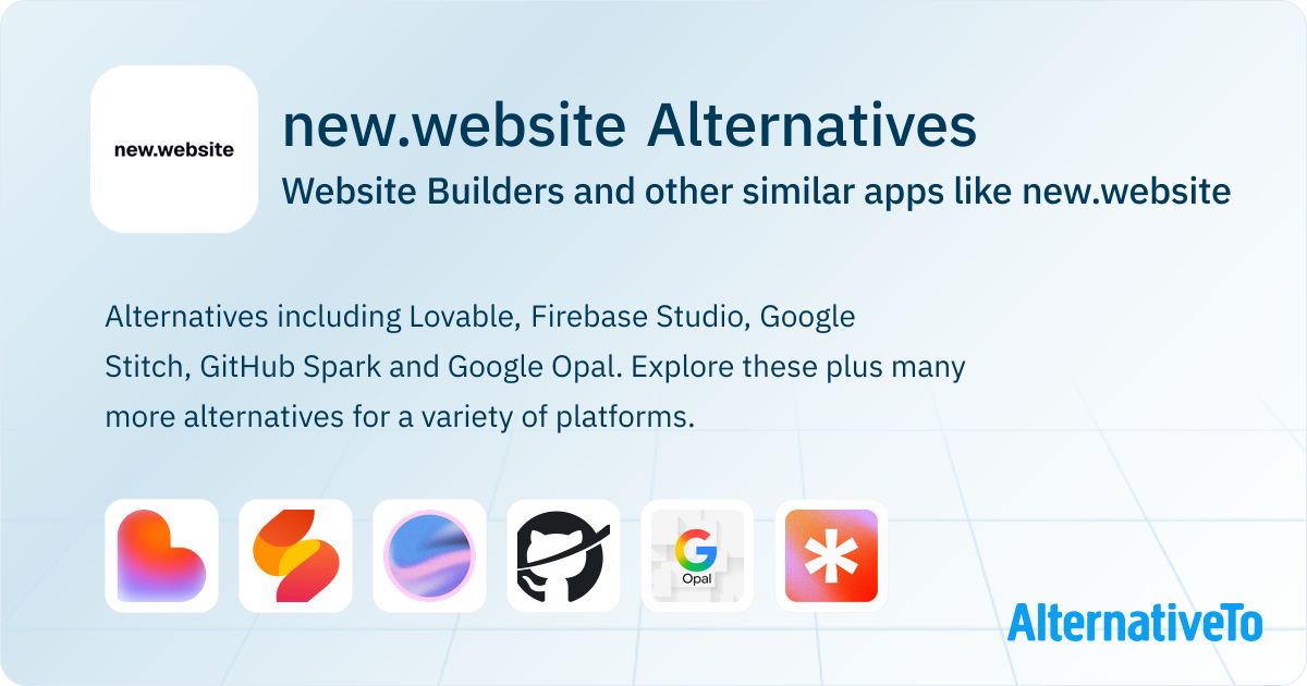 new.website Alternatives: Top 12 Website Builders & Similar Websites ...
