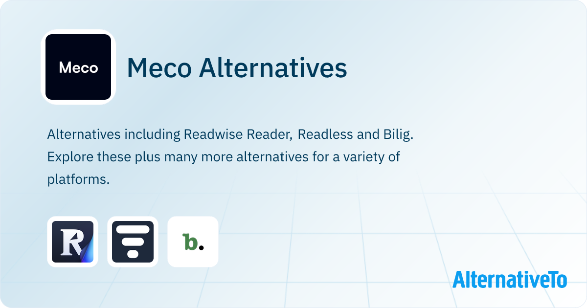 Meco Alternatives - Explore Similar Apps & Services | AlternativeTo