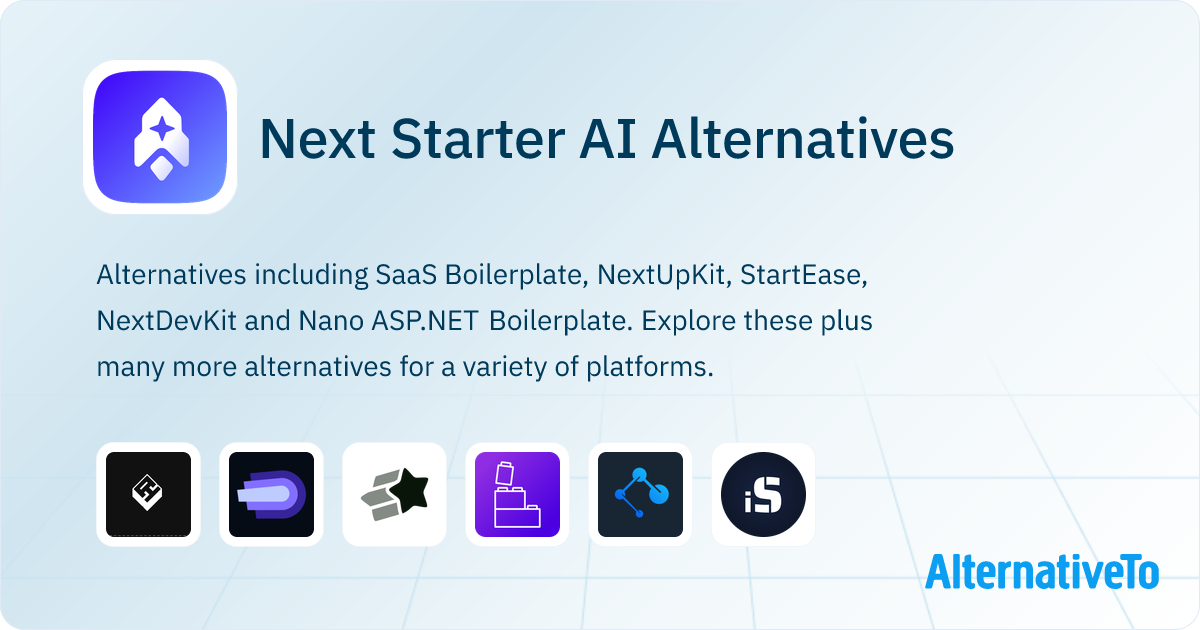 Next Starter AI Alternatives - Explore Similar Sites & Apps | AlternativeTo