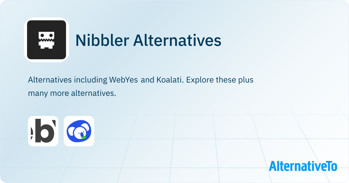 Nibbler Alternatives - Explore Similar Sites & Apps | AlternativeTo