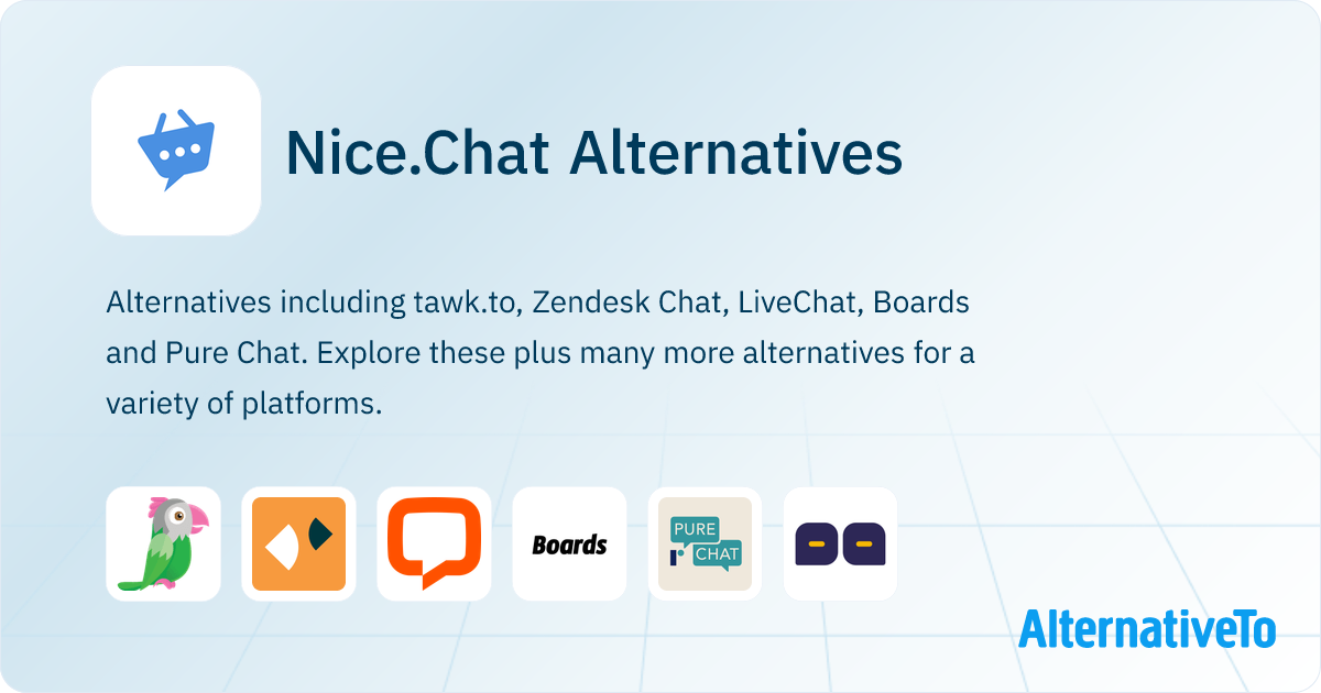 Nice.Chat Alternatives - Explore Similar Sites & Apps | AlternativeTo