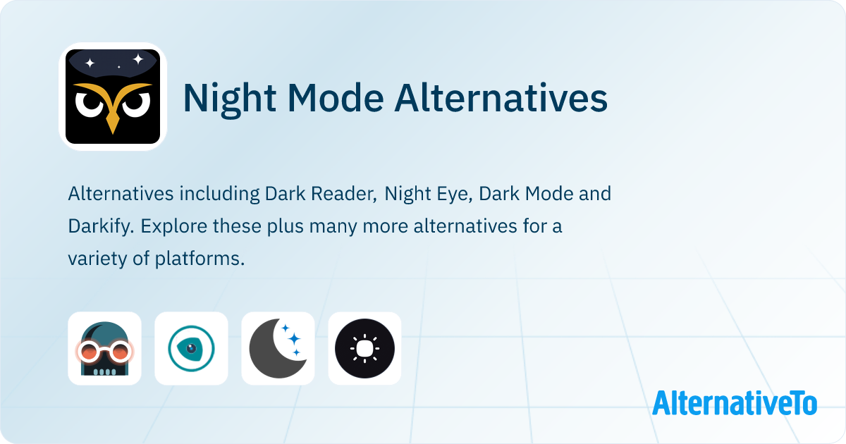 Night Mode Alternatives - Explore Similar Extensions & Add-Ons ...