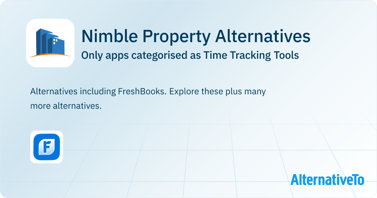 Nimble Property Alternatives: Top 1 Time Tracking Tools | AlternativeTo