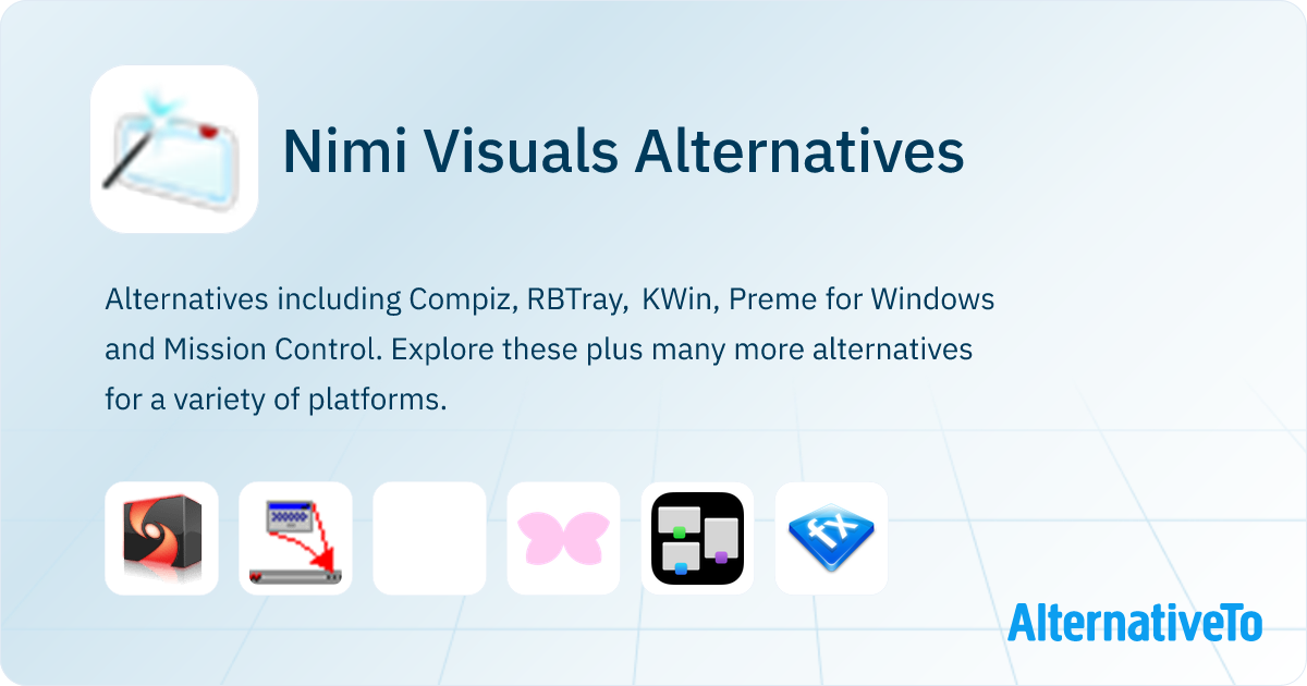 Nimi Visuals Alternatives - Explore Similar Software | AlternativeTo