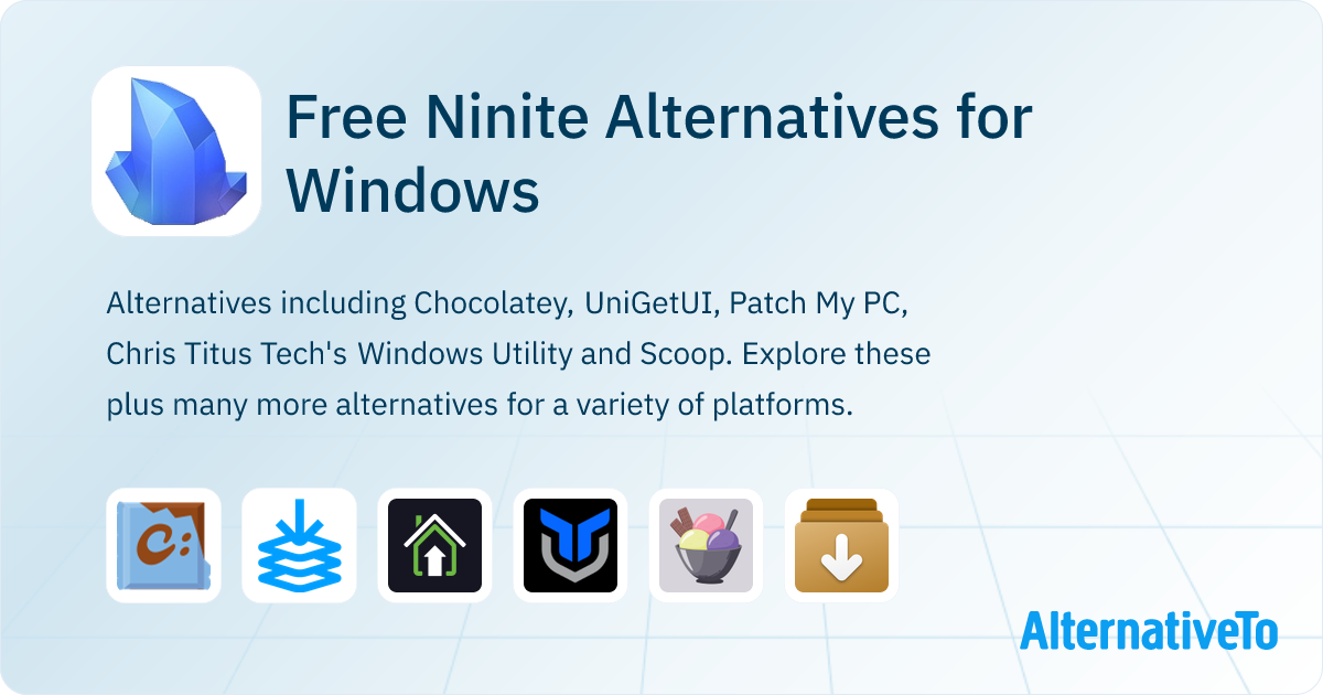Free Ninite Alternatives for Windows: Top 12 Software Installers ...