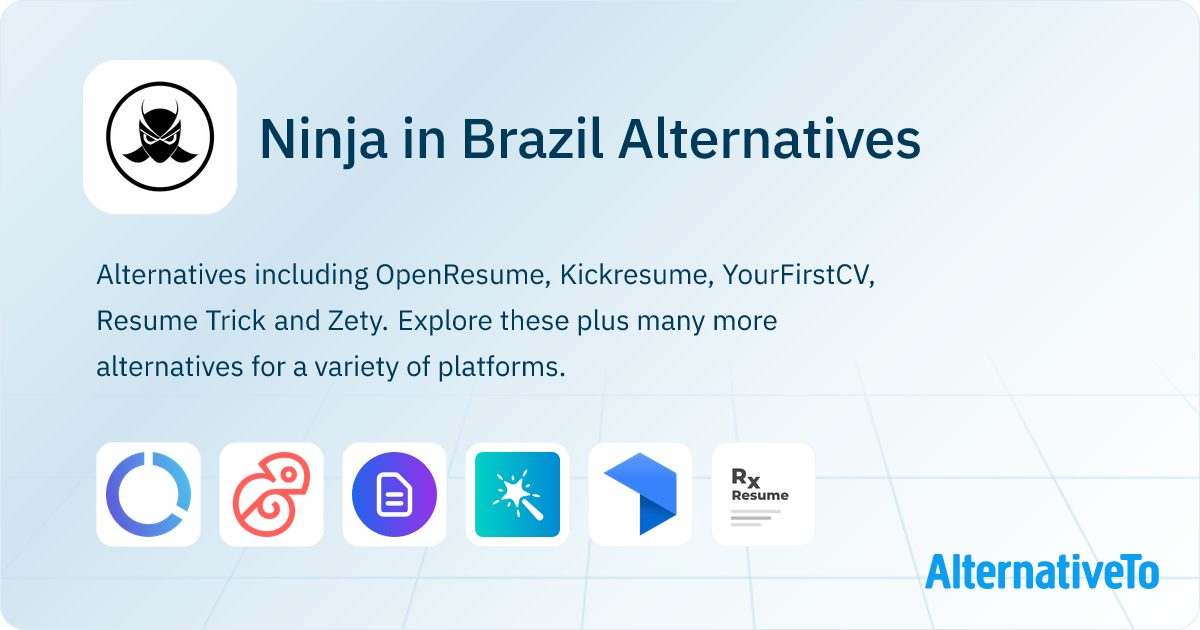 Ninja in Brazil Alternatives - Explore Similar Sites & Apps | AlternativeTo