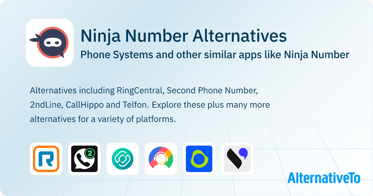 Ninja Number Alternatives: Top 7 Phone Systems & Similar Apps ...