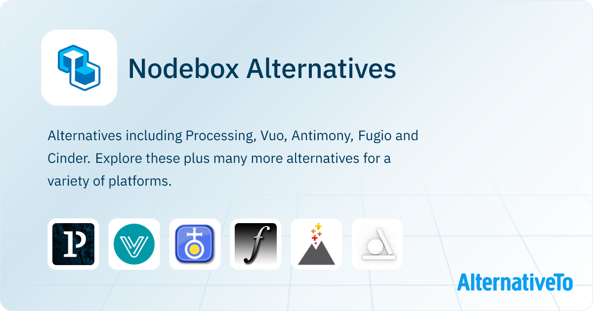 Nodebox Alternatives - Explore Similar Software | AlternativeTo