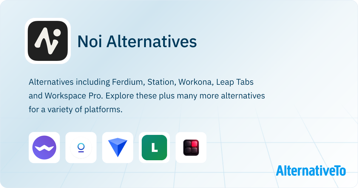Noi Alternatives - Explore Similar Software | AlternativeTo