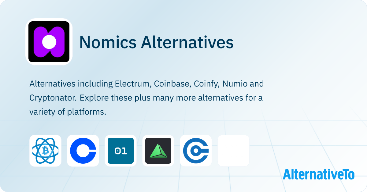 Nomics Alternatives - Explore Similar Sites & Apps | AlternativeTo