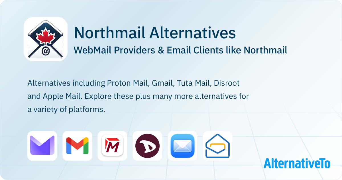 Northmail Alternatives: Top 12 WebMail Providers | AlternativeTo