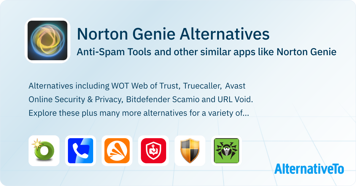 Norton Genie Alternatives: Top 15 Anti-Spam Tools & Similar Apps ...