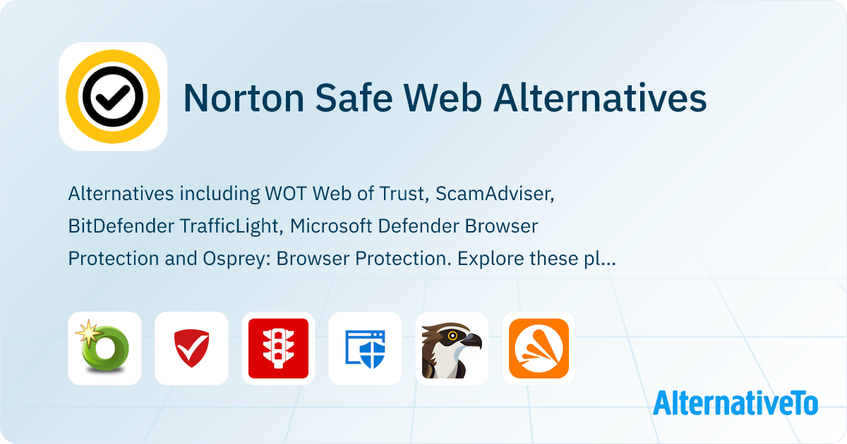 Norton Safe Web Alternatives - Explore Similar Apps | AlternativeTo