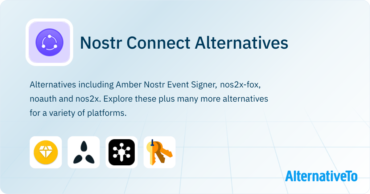 Nostr Connect Alternatives - Explore Similar Extensions & Add-Ons ...